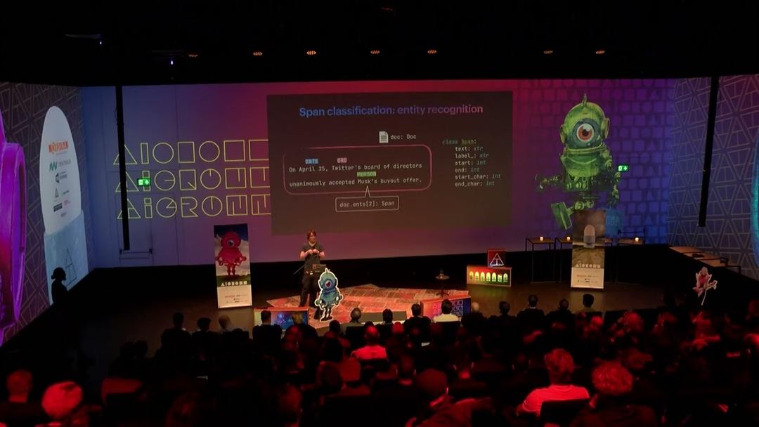 Project: spaCy · Explosion · Developer tools and consulting for AI ...